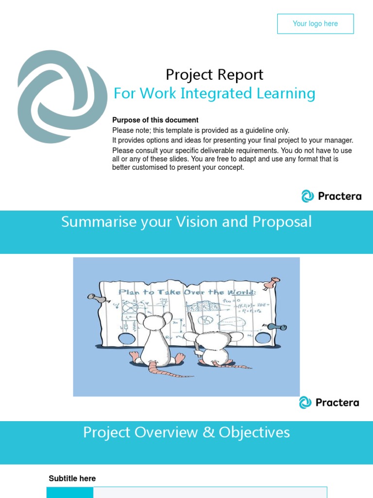 For Work Integrated Learning: Project Report | PDF | Business Model ...