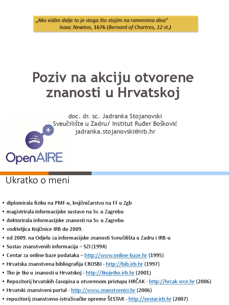 847927.otvorena Znanost FER PDF | PDF