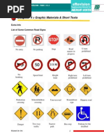 Botswana Road Traffic Signs | PDF | Traffic | Driving