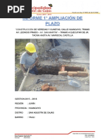 Informe de Adicional de Obra | PDF | Presupuesto | Microeconomía