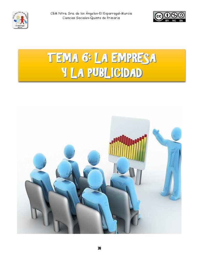 Tema 6 Ccss Quinto 2018 | PDF | Sector terciario de la economía | Publicidad