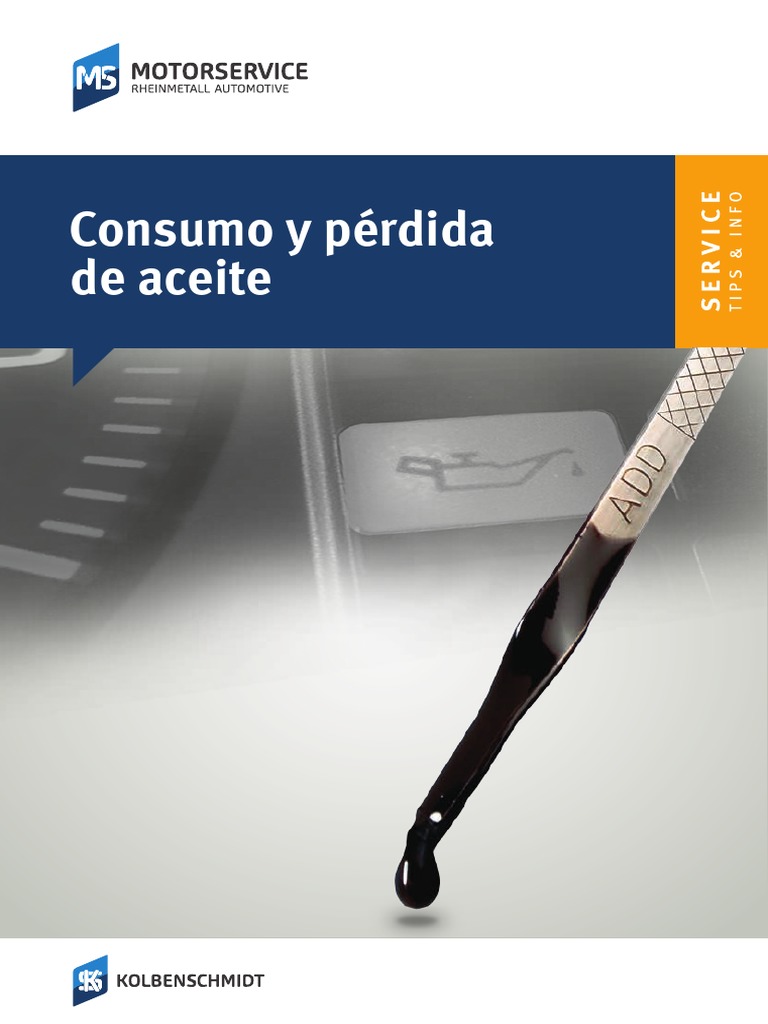 Consumo De Aceite Y Pérdida De Aceite Pdf Turbocompresor Pistón
