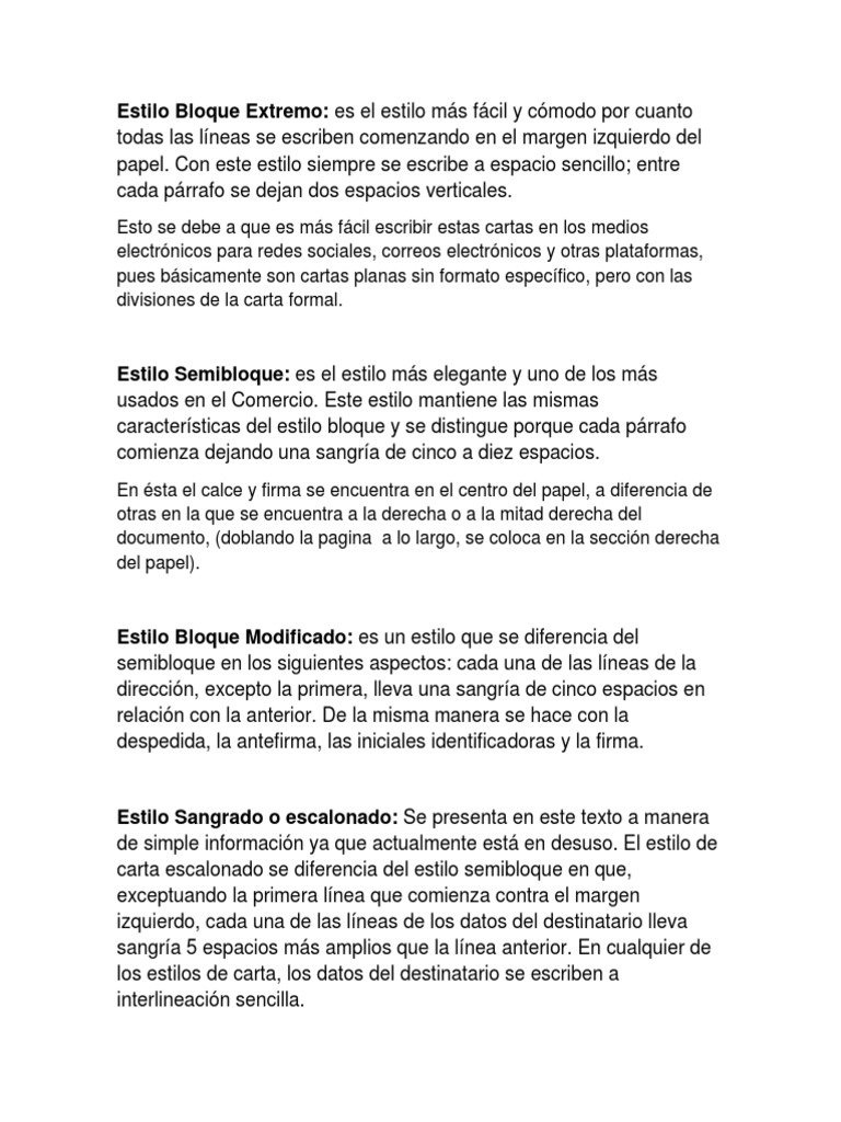 Estilo Bloque Extremo | PDF | Gestión de recursos humanos | Business