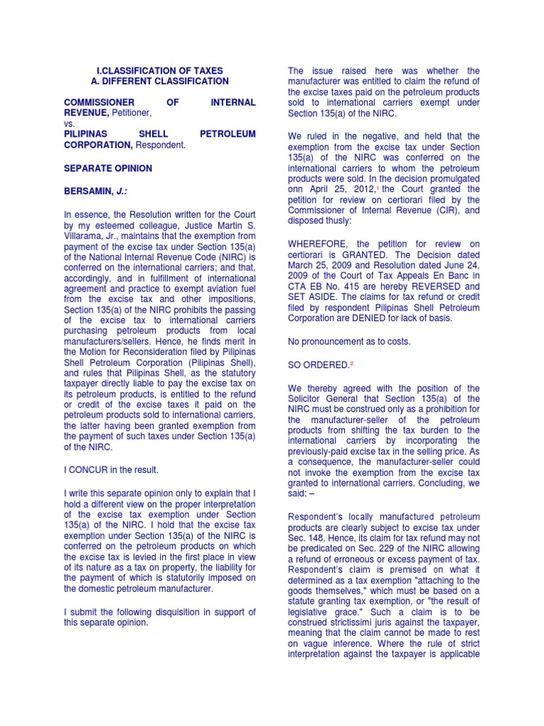 Tax Review Part 1 | PDF | Tax Refund | Excise