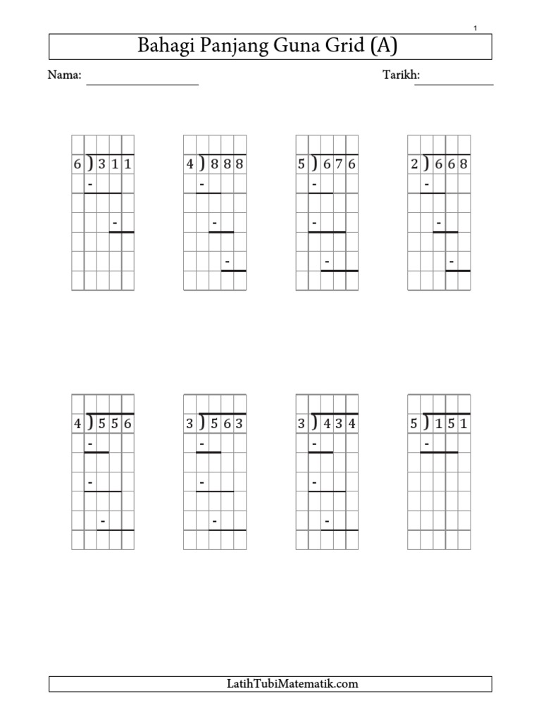 Bahagi Panjang Grid 30102019 | PDF
