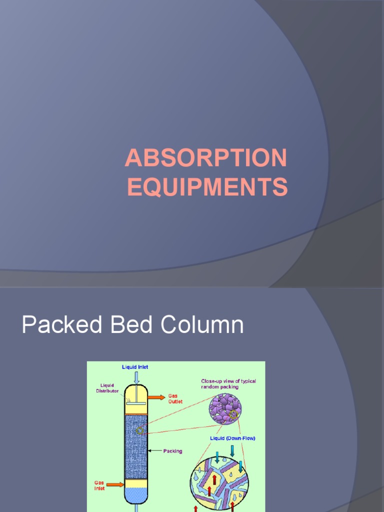 Absorption Equipments | PDF | Nature | Liquids