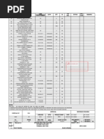 Power Cable Schedule Format | PDF | Energy Technology | Equipment