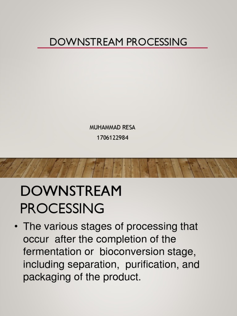 Downstream Processing | PDF | Chromatography | Filtration