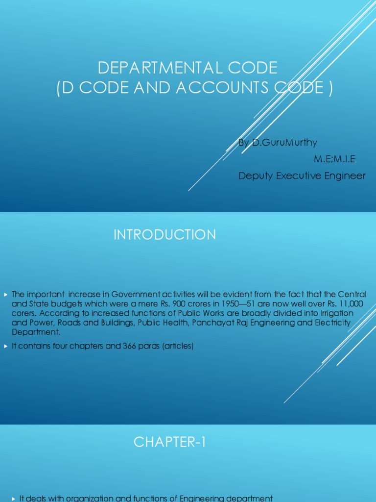 D CODE AND ACCOUNTS | PDF | Banks | Money