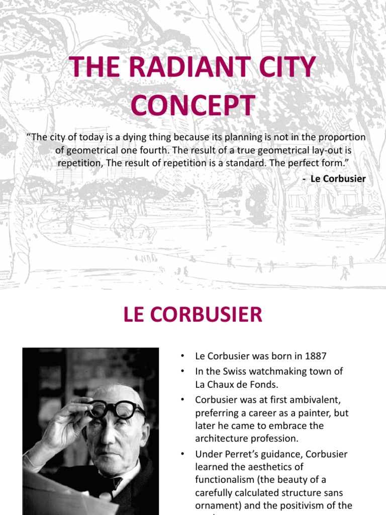 The Radiant City Concept | PDF