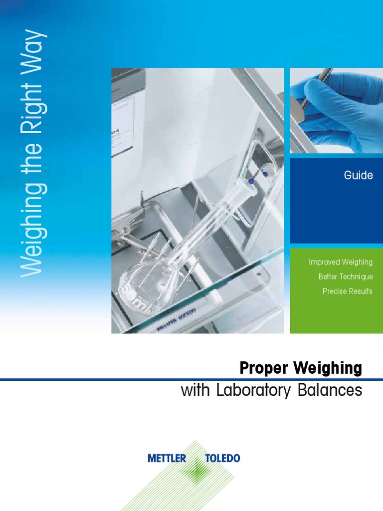 With Laboratory Balances: Proper Weighing | PDF | Buoyancy | Weighing Scale