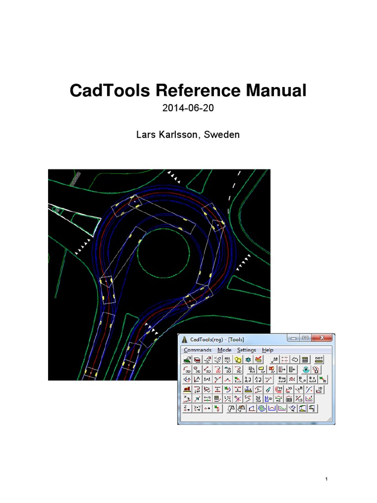 CadTools Reference Manual 2024 | PDF | Auto Cad | Computing