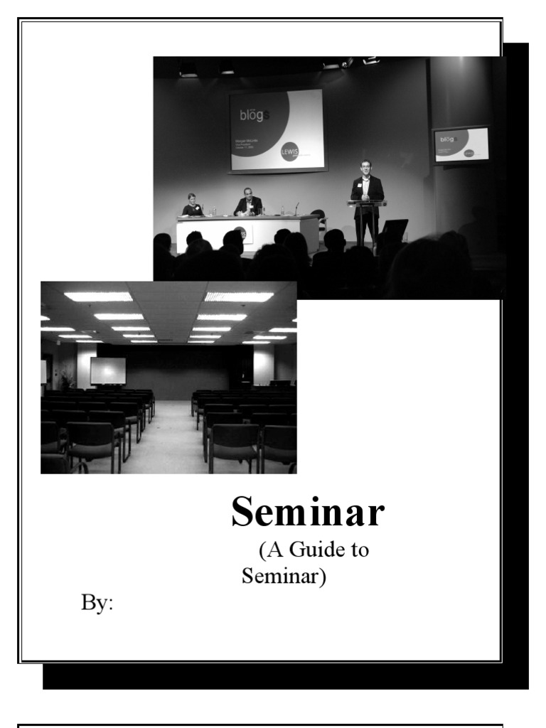 Seminar; A guide to seminar | Evaluation | Learning