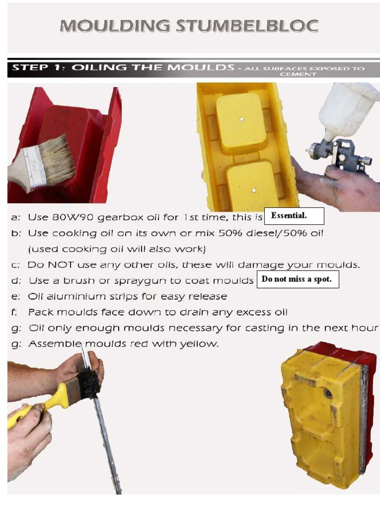 Stumbelbloc Mould Manual Compressed | PDF