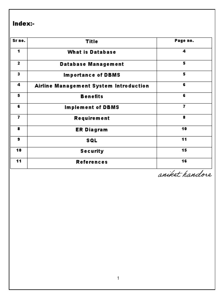 Air Line Management System Dbms Project Download Free Pdf