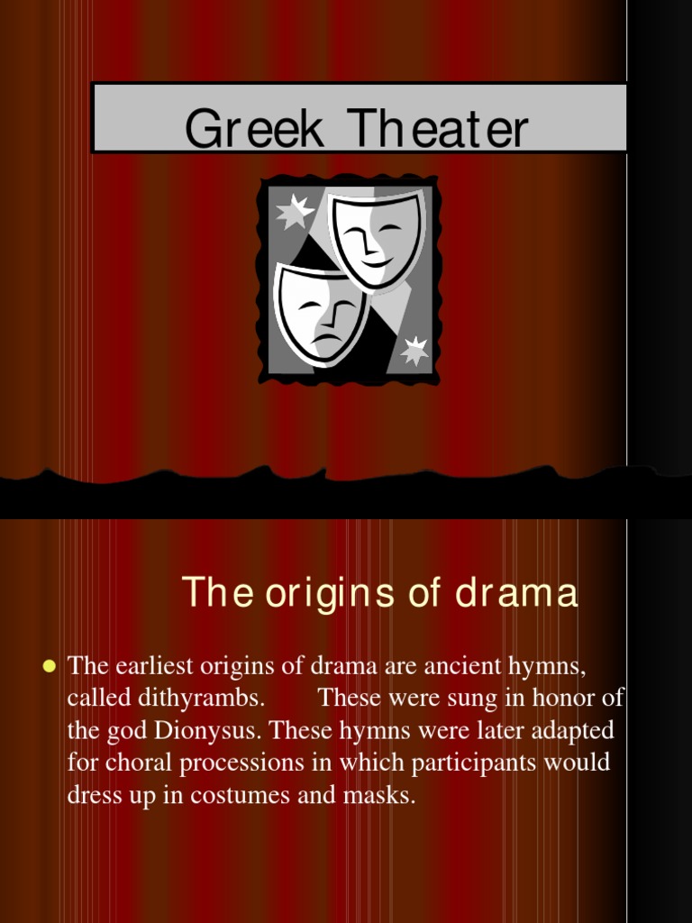 Greek Theater | PDF | Greek Tragedy | Tragedy