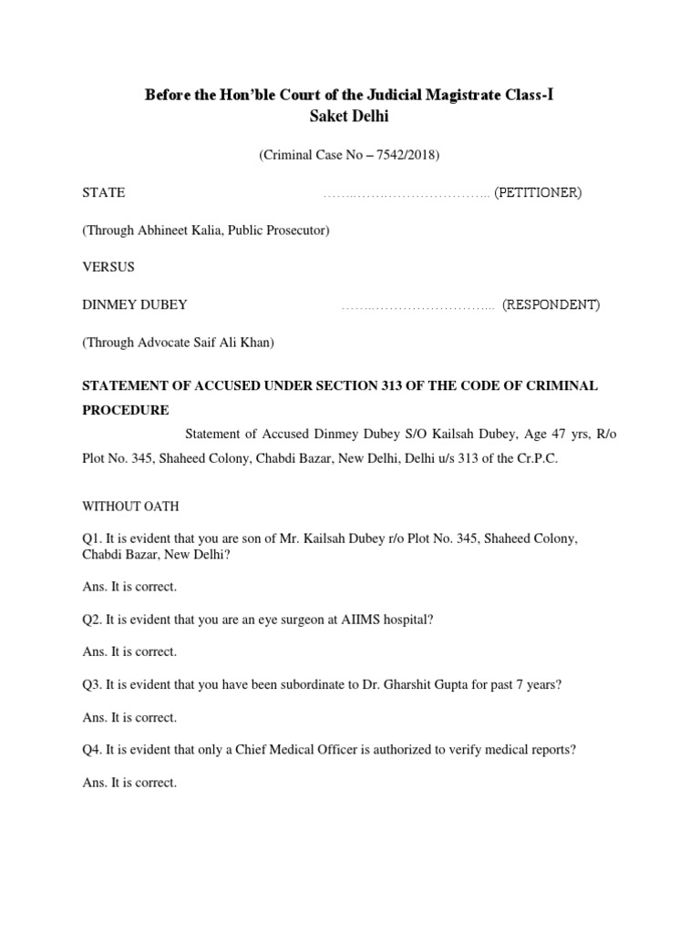 Order of Charge - CRPC Project | PDF