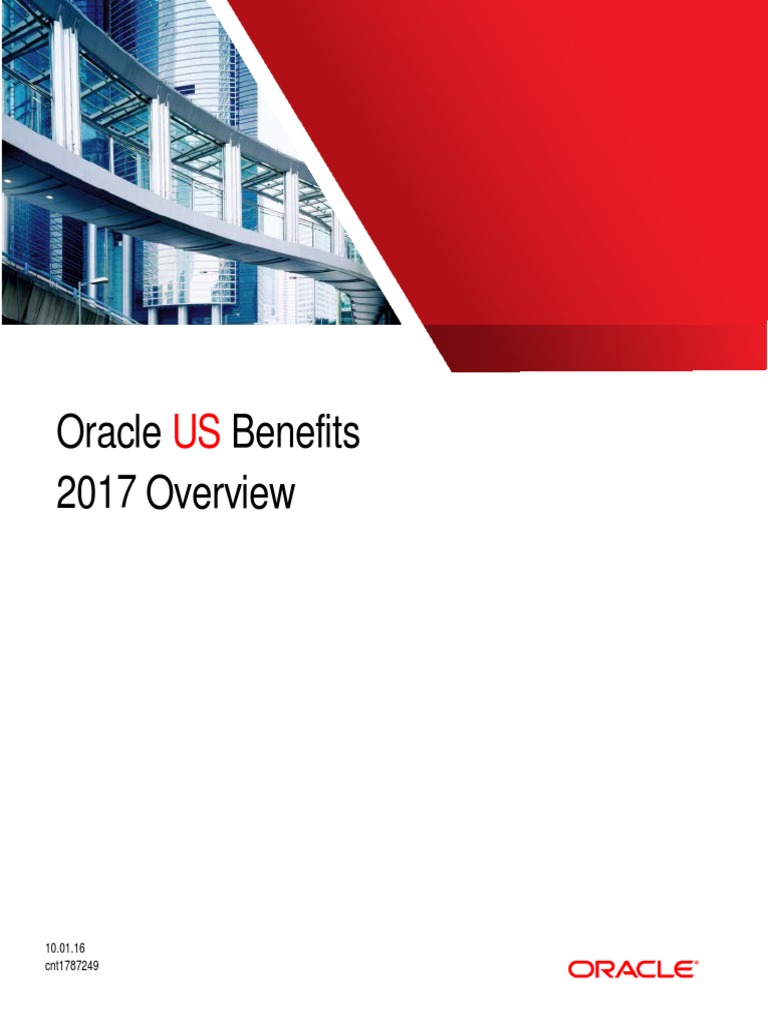 2017 US Benefits Overview | PDF | 401(K) | Health Care