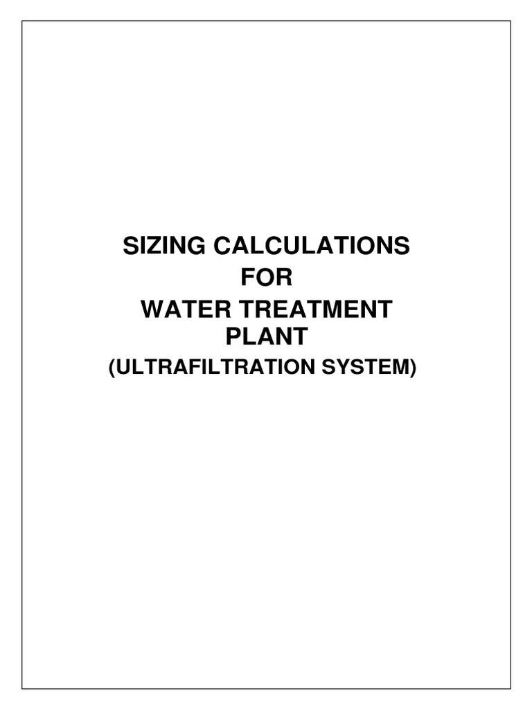 Basic Engineering Calculations-R1 | PDF | Membrane | Environmental ...