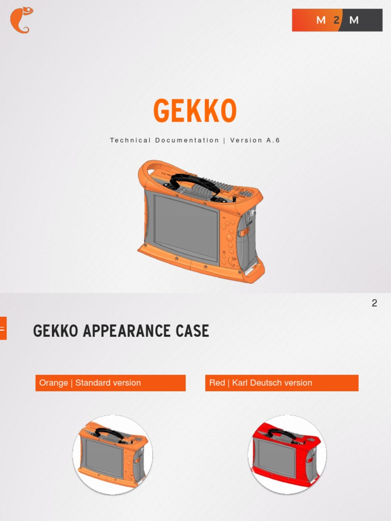 Gekko: Technical Documentation - Version A.6 | PDF | Electrical ...