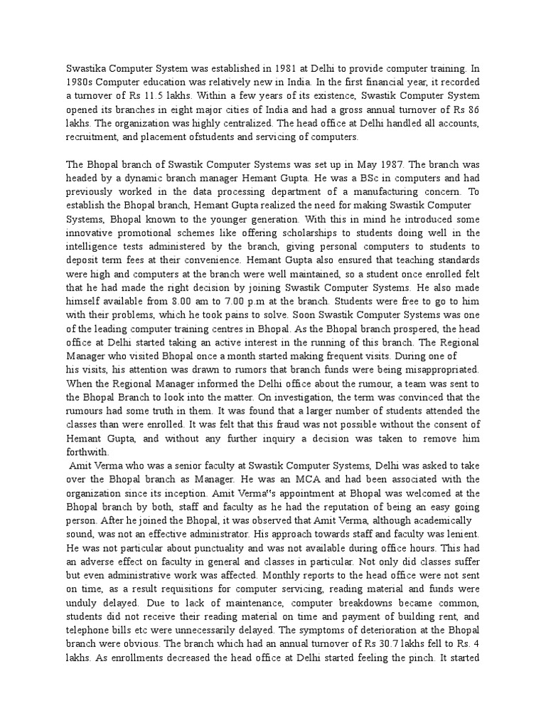 Swastika Computer System | PDF | Business | Computing And Information Technology