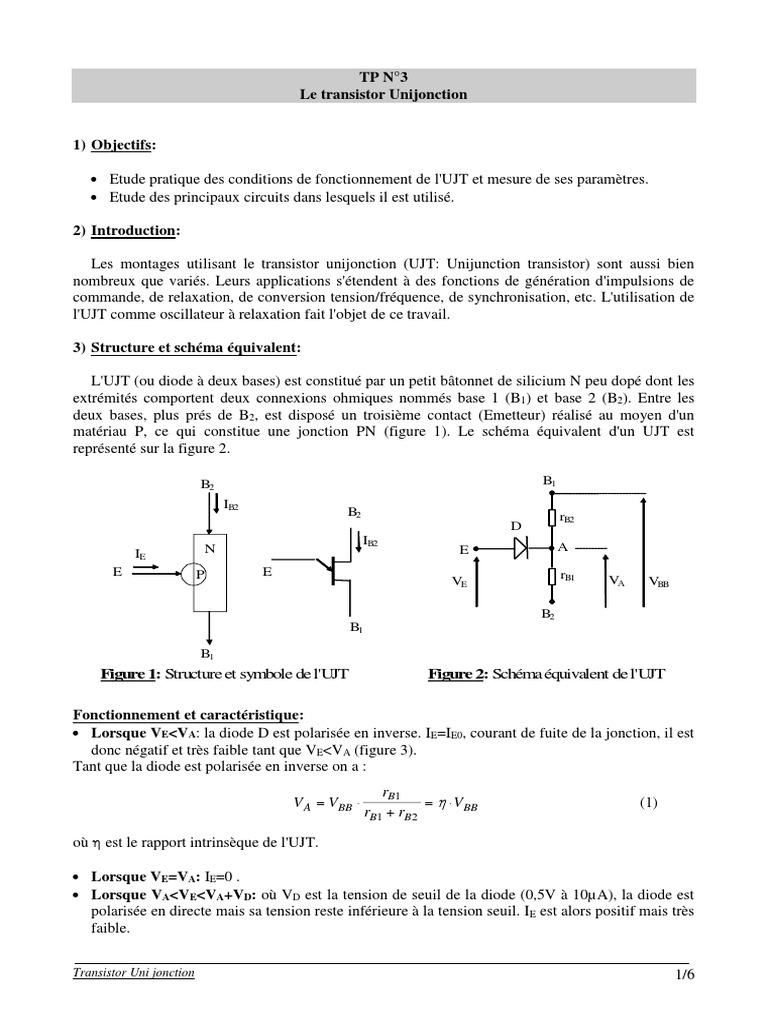 Ujt 2017 | PDF | Diode | Électronique