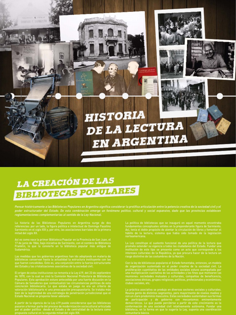 Historia de La Lectura en Argentina | PDF | Publicación | Buenos Aires