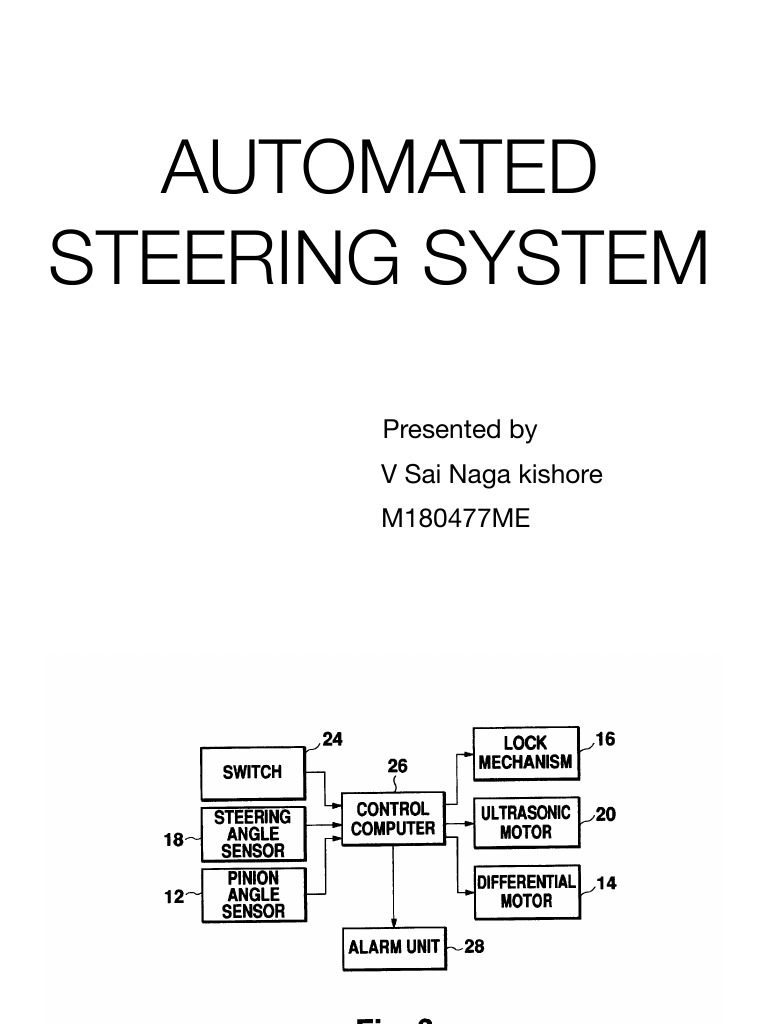 Overview of Autonomous Steering Systems | PDF | Lidar | Radar