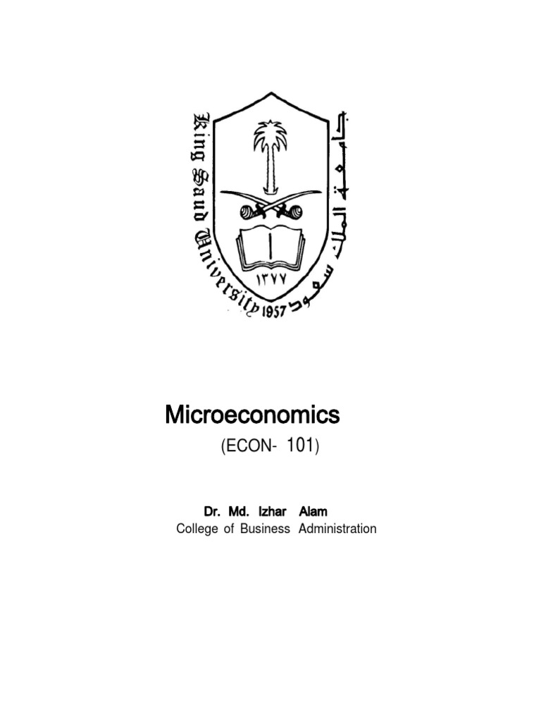 Microeconomics Econ 101 | PDF | Demand Curve | Supply (Economics)