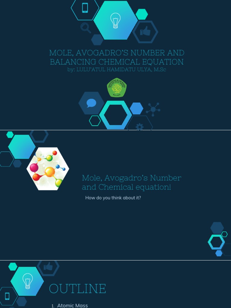 Understanding Moles and Balancing Equations | PDF | Mole (Unit ...