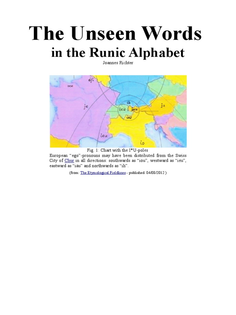 The Unseen Words in The Runic Alphabet | PDF