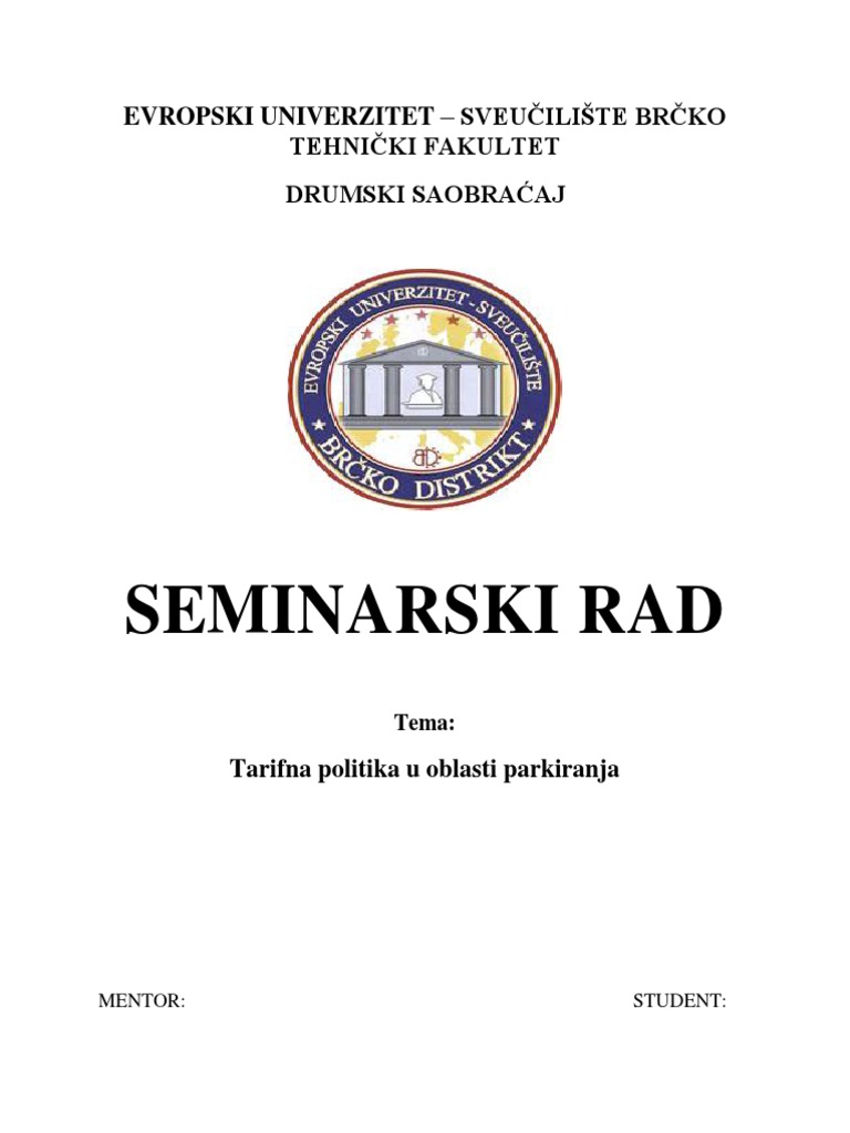 Seminarski Rad | PDF