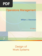 Chap 7 Design of Work Systems | PDF | Operations Management | Employment