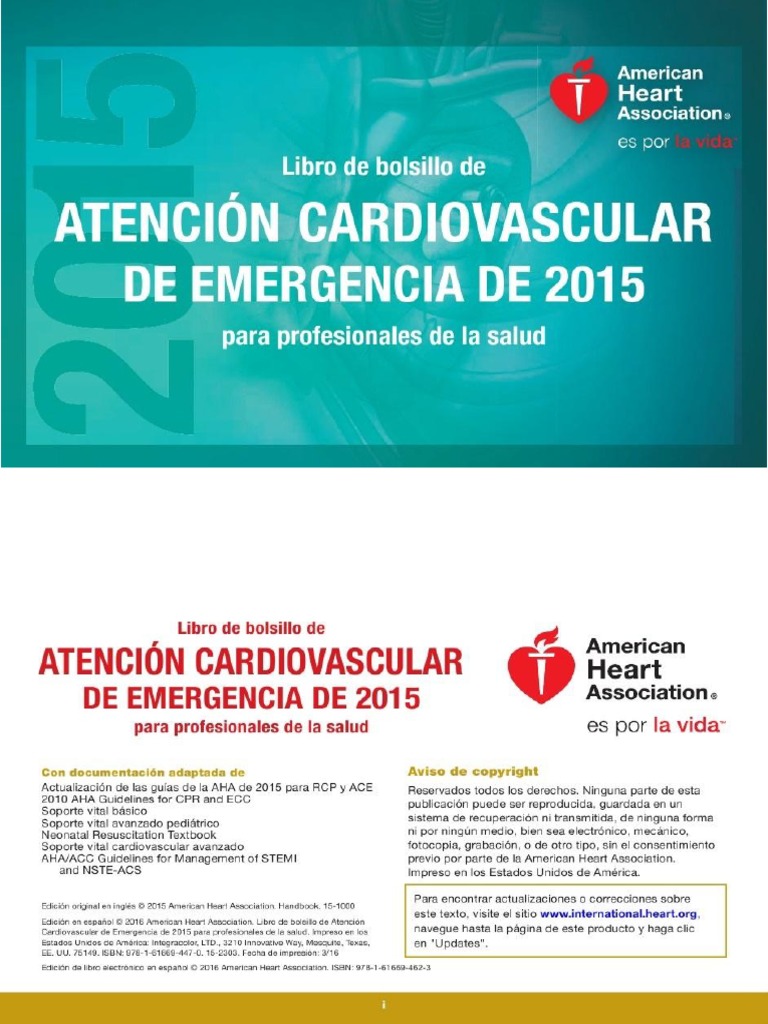 RCP Aha | PDF | Reanimación cardiopulmonar | Paro cardíaco