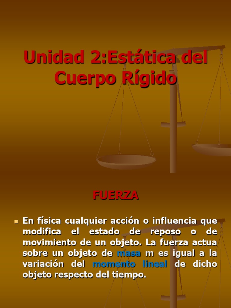 2 Cuerpo Rigido | Fuerza | Vector Euclidiano