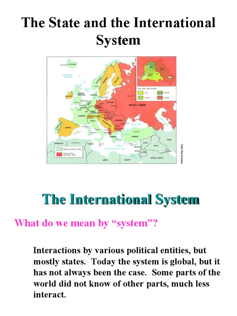 State and International System | PDF | Empire | Sovereignty