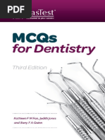 ORE Part 1 Exam Sample Questions | PDF | Dental Implant | Dentures