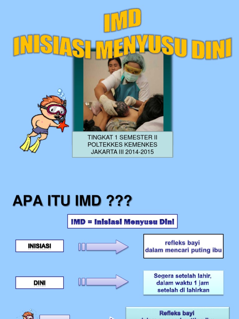PPT, Lembar balik-IMD | PDF | Pengembangan Diri | Kesehatan Holistik