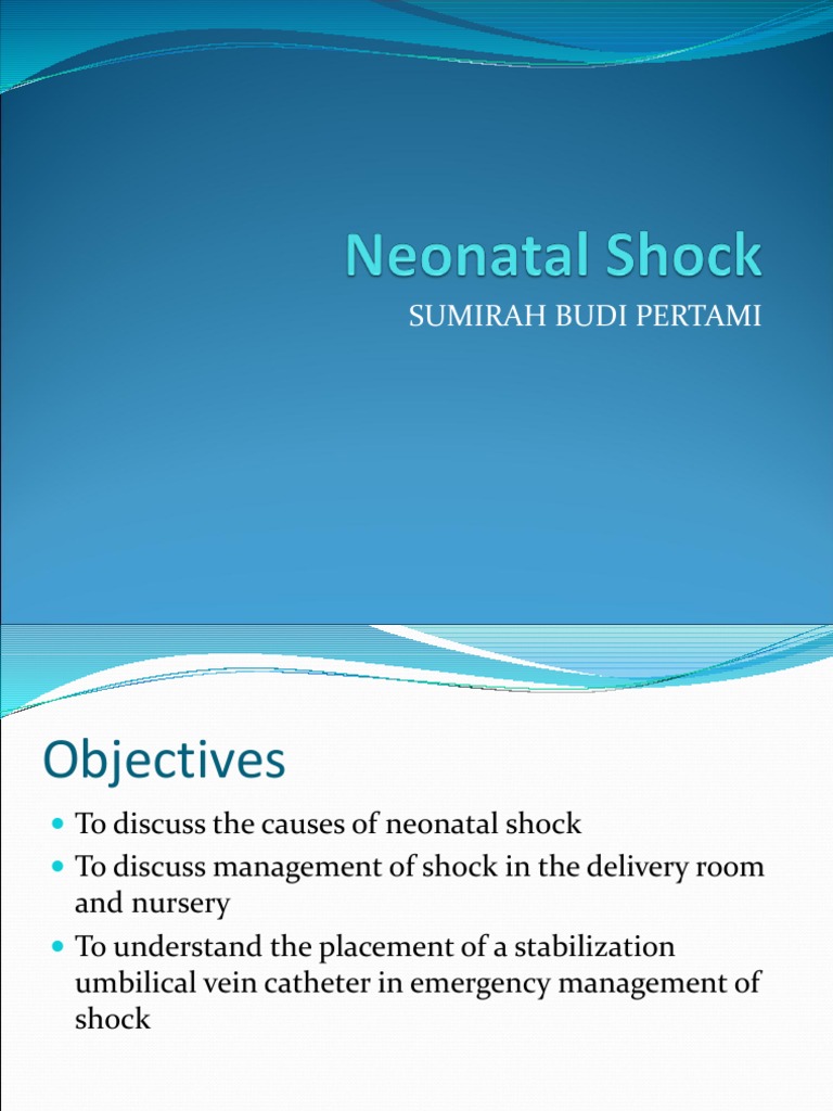 Neonatal Shock | PDF | Shock (Circulatory) | Heart