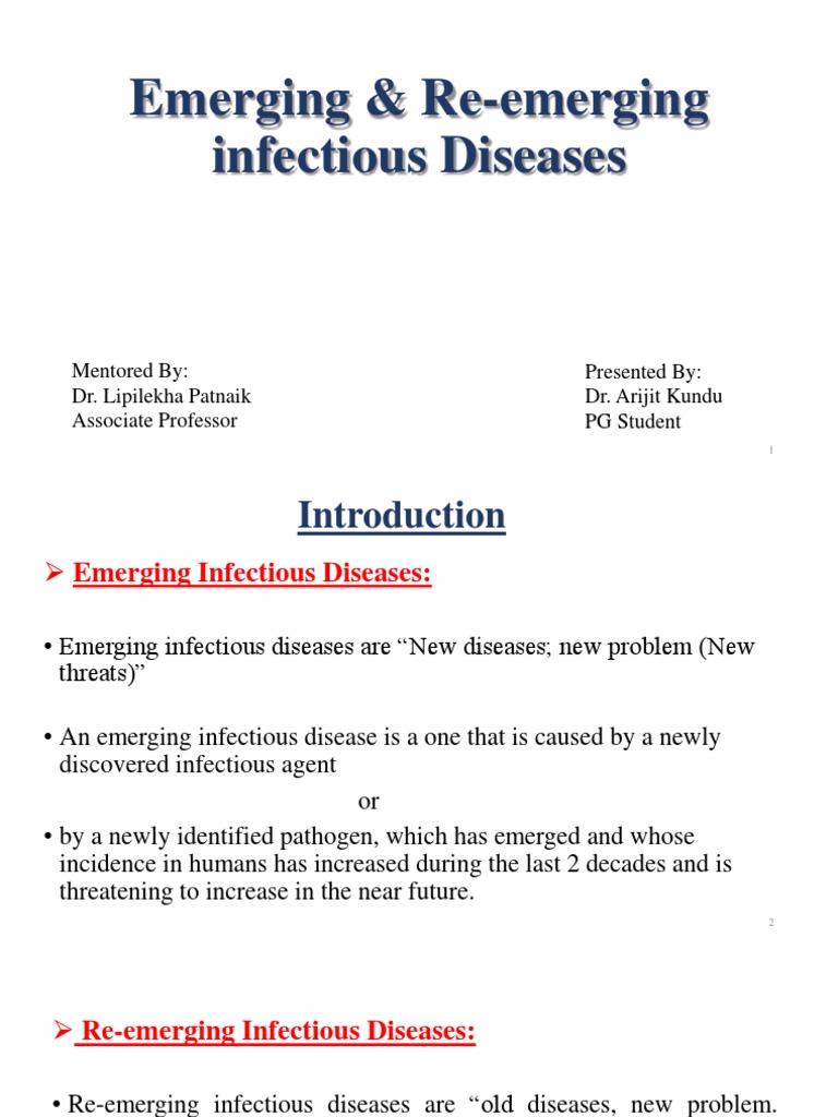 Emerging Disease | PDF | Influenza | Swine Influenza