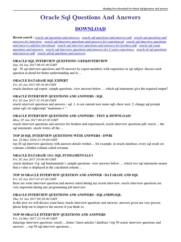 Island Quiz | PDF | Oracle Database | Pl/Sql