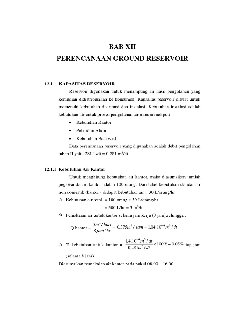 Materi Reservoir | PDF