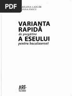 Eseuri Romana Bac | PDF