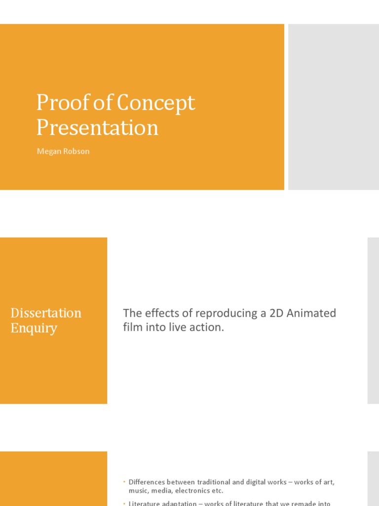 Proof of Concept Presentation | PDF | Animation