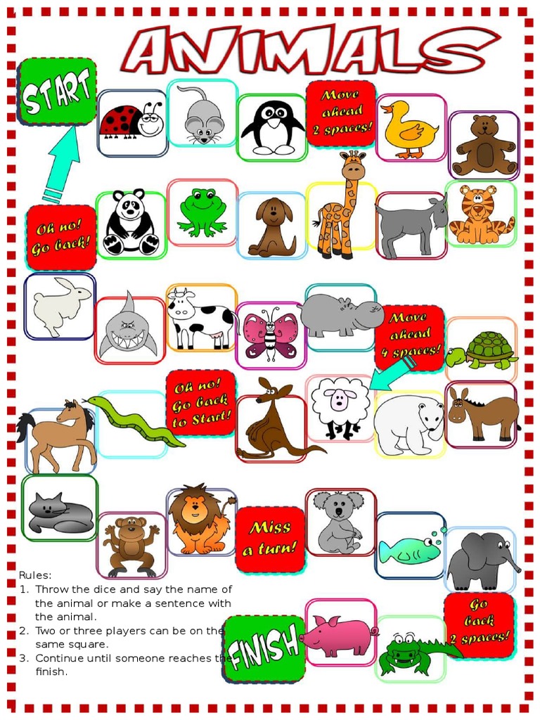 Animal Dice Game Rules | PDF | Dice | Gaming