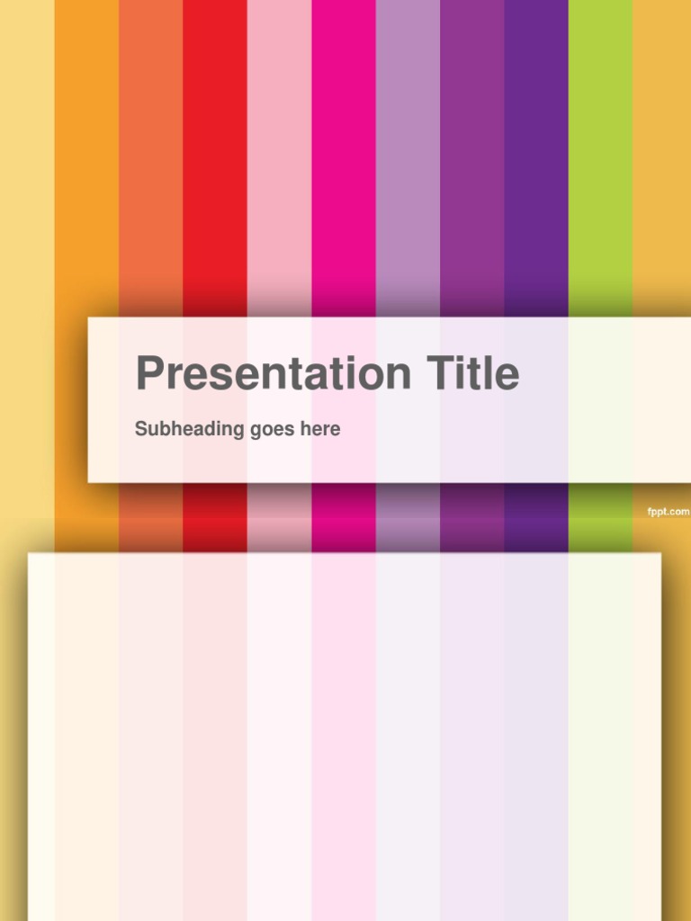 Presentation Title: Subheading Goes Here | PDF