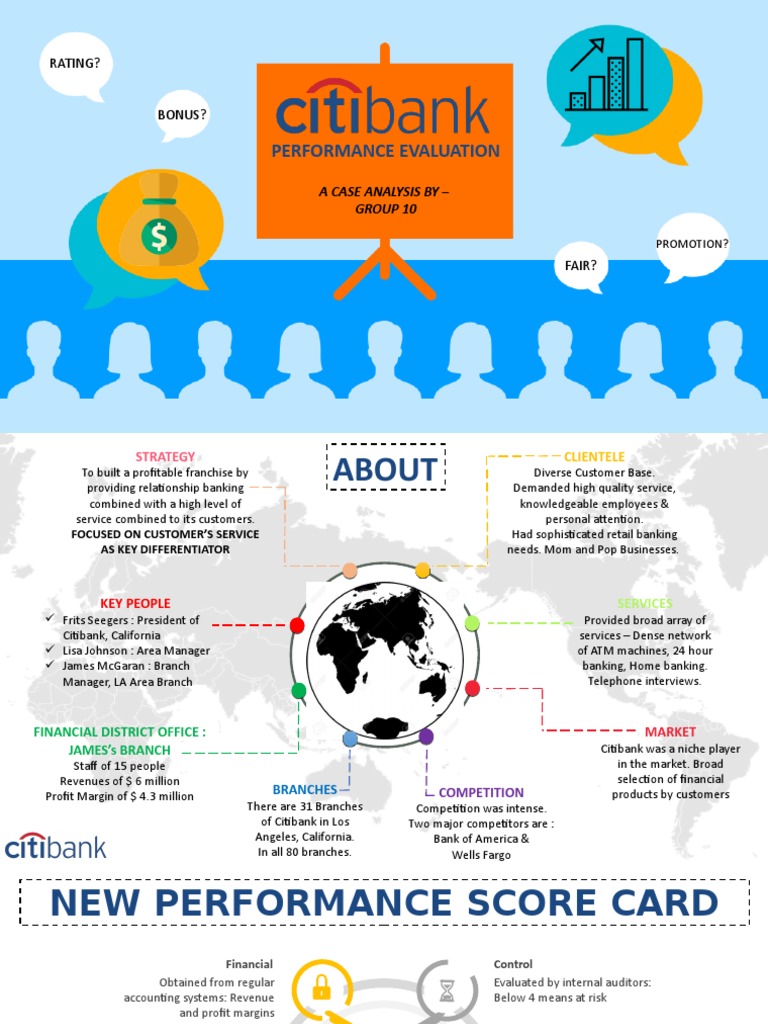 Citi Bank Performance Management | PDF | Citibank | Automated Teller ...