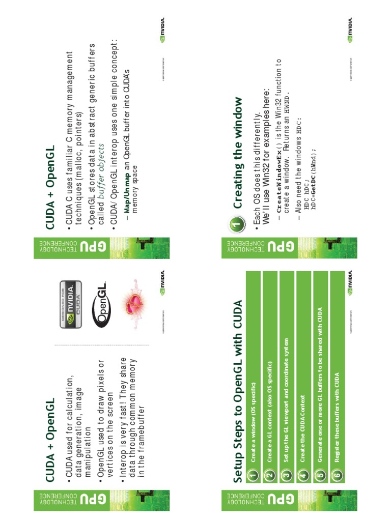 CUDA OpenGL | PDF | Shader | Texture Mapping