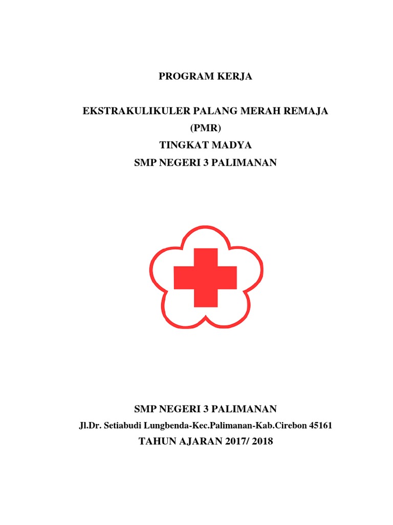 Cover Program Kerja PMR | PDF