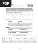 Grade 12 Physical Science Experiment PREPARATION OF ESTERS (Test) | PDF ...